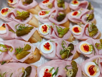 Obložený chlebíček bez lepku a laktózy - u Celiáčka